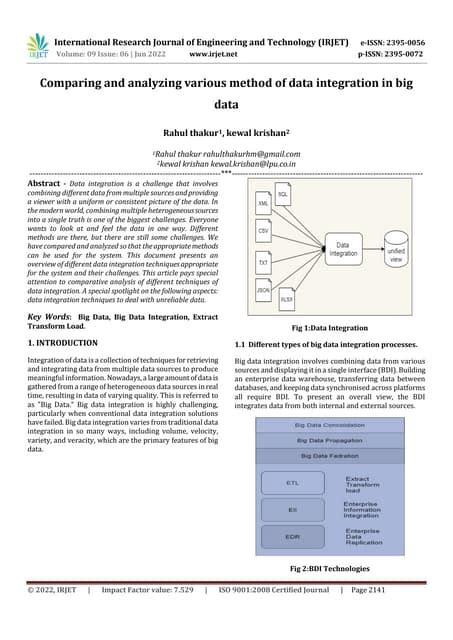 Ai And Ml In Data Integration Pdf