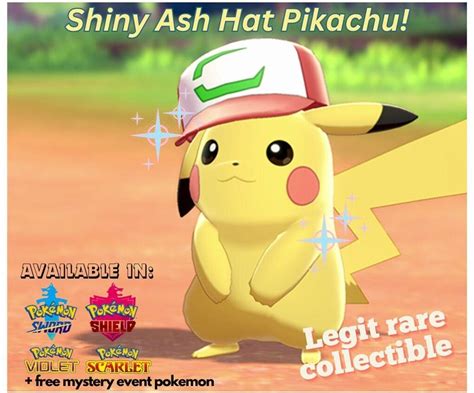 Shiny Ash Hat Pikachu Legit No Shiny Sprite Shiny Animation Pokemon