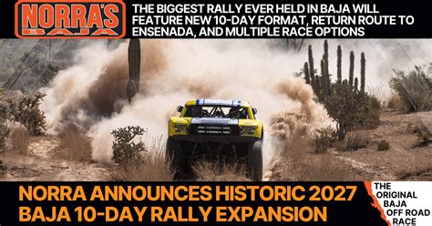 News Norra Announces Its 60th Anniversary Celebration Norras Baja