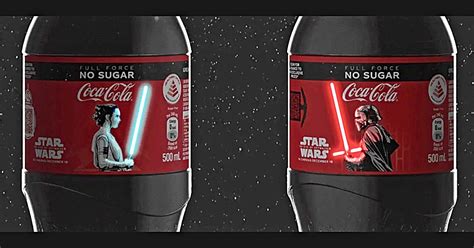 Coca Colas Star Wars Bottles Have Lightsabers That Actually Light Up