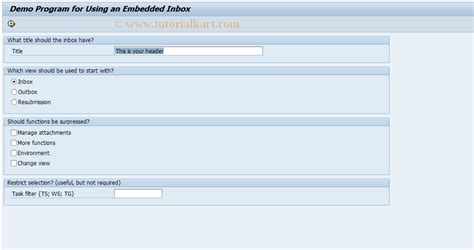 swld inplace1 sap tcode demo embedded inbox