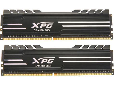 XPG GAMMIX D10 16GB (2 x 8GB) DDR4 3200 (PC4 25600) Desktop Memory ...