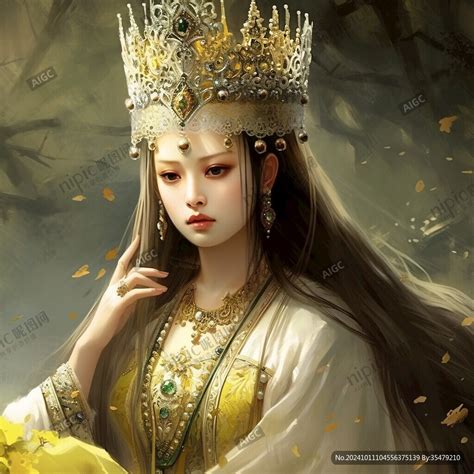 Ai创作图女皇插画 皇后插画 宫廷美女人物插画 手绘皇后插画 Cg插画 后宫皇后太后古代人物 Q版皇后插画 女王人物画 戴皇冠的女人插画 古典宫廷贵妃 古代娘娘妃子 唯美女儿国国王插画 Cg