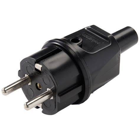 Martin Kaiser 514sw Safety Plug Black Ip44 Reconnectable Plug Type