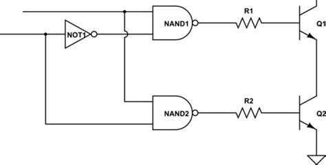 Logic Gates Non Inverting Tri State Buffer With Transistors Only Possible Electrical