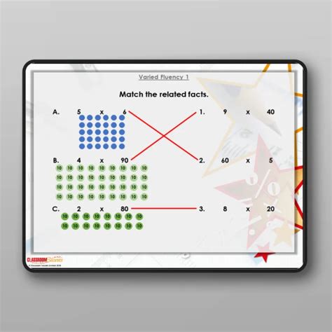 Year 3 Related Calculations Modelling Ppt Resource Classroom Secrets