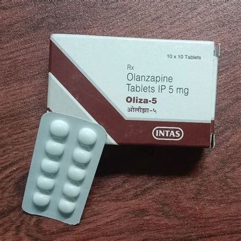 5mg Oliza Olanzapine Tablets At ₹ 60 Box Zyprexa In Nagpur Id 2855468286097