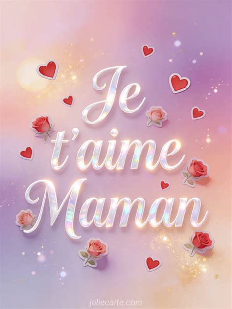 💖 Fond De Carte Je Taime Maman Image Gratuite Joliecarte