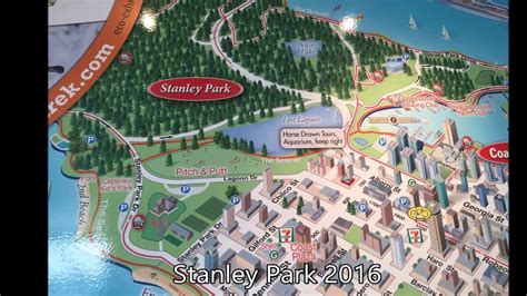 Vancouver Stanley Park Map Wayfinding In Vancouver Dragosdesign