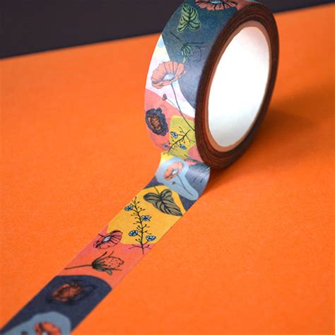 Renkli Çiçekler Tasarımlı Bant I Kagito Türkiyenin Öncü Kağıt Markası