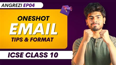 Email One Shot Format And How To Write Icse Class 10 Tips For 80 80 In English Language