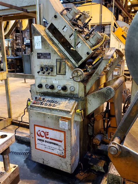 Coe Cpps 350 12 Straightener Ref No 163830 Machinery Values