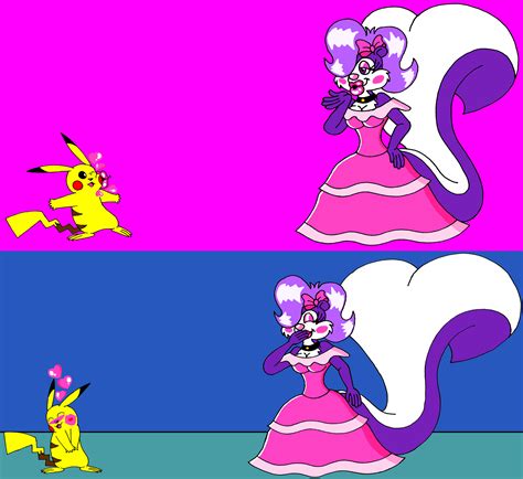 Fifi Friday Blow Kiss For Pikachu By Rodan5693 On Deviantart