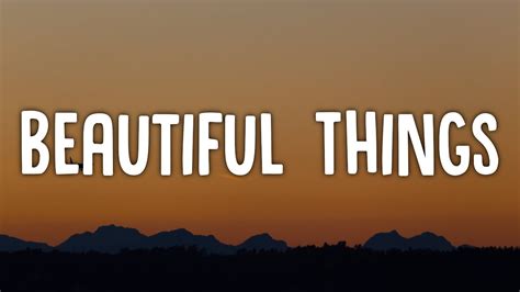 Benson Boone Beautiful Things Lyrics Dont Take These Beautiful