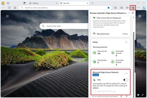 How To Use Microsoft Edge S Built In VPN Windows Central