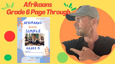 Afrikaans Made Simple Grade 6 Page Through Youtube