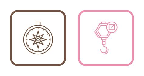 Compass And Hook Icon 32792641 Vector Art At Vecteezy