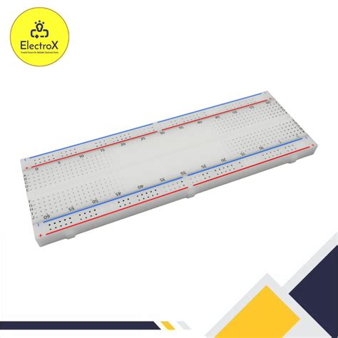 830 Point Solderless Breadboard Electroxbd