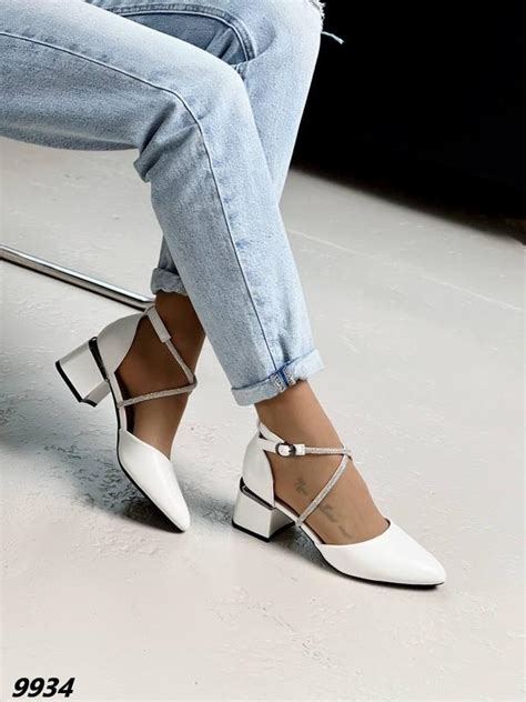 Туфлі матеріал еко шкіра колір білий — ціна 1617 грн у каталозі Туфлі Купити жіночі речі за