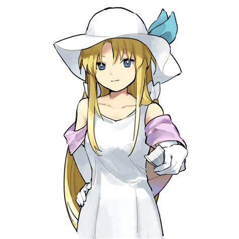 Safebooru 1girl Bare Shoulders Blonde Hair Blue Eyes Dress Elbow