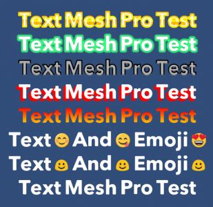 在Unity中使用TextMeshPro组件 Ifeel