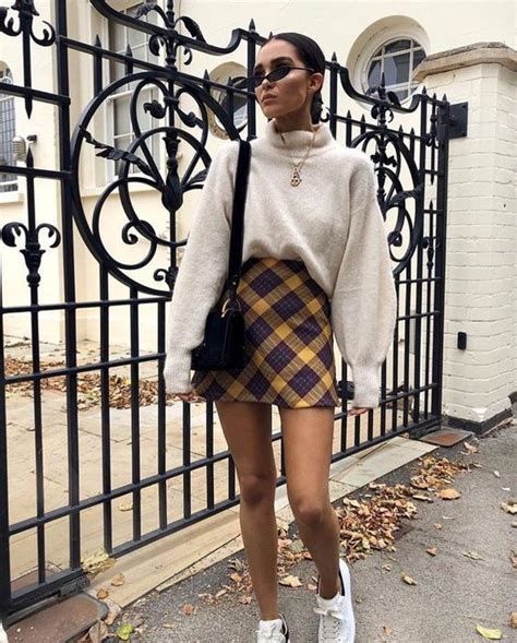 35 Outfits With Plaid Skirts To Wear For Every Style