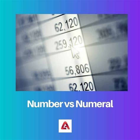 Number Vs Numeral Difference And Comparison Number Vs Numeral Difference And Comparison