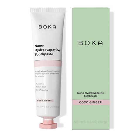 Boka Fluoride Free Toothpaste Nano Hydroxyapatite Toothpaste