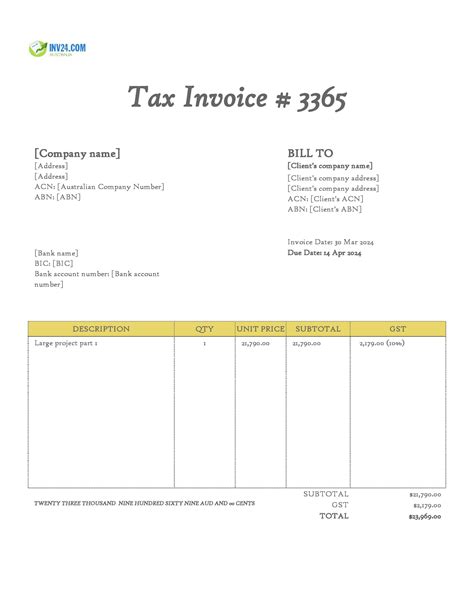 Interim Invoice In Australia Meaning Tips Example