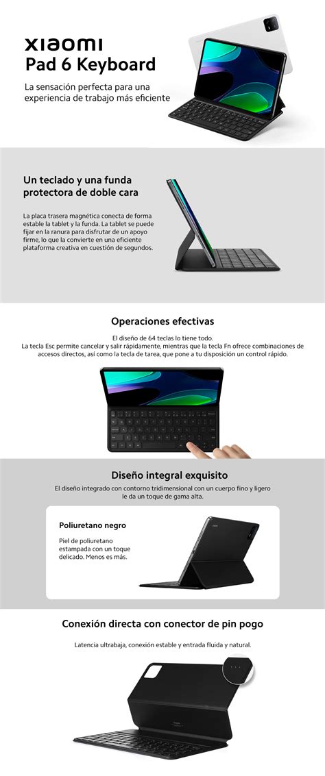 Teclado Xiaomi Pad Keyboard Spanish