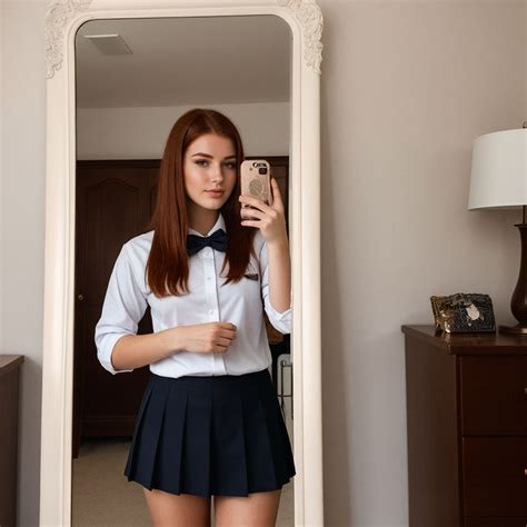 School Girl Selfie 2 By Ai Mollie Anderson On Deviantart