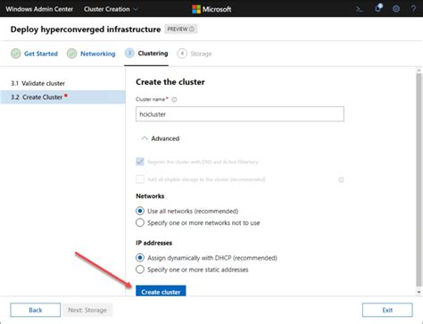 Azure Stack HCI Deployment With New Cluster Creation Extension Virtualization Howto