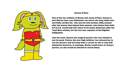 Serena Ohare Profile By Jcfanfics On Deviantart