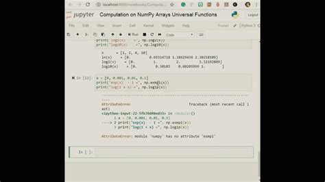 Exponents And Logarithms Python Numpy Data Science Machine