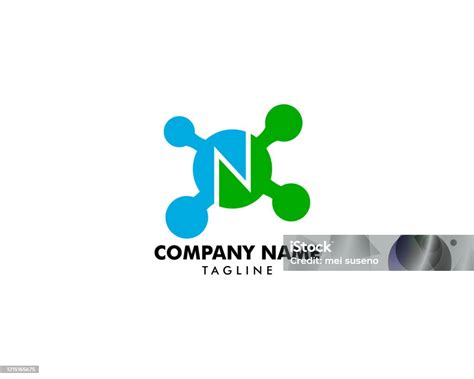 초기 문자 N 분자 로고 템플릿 벡터 아이콘 0명에 대한 스톡 벡터 아트 및 기타 이미지 0명 건강관리와 의술 과학 Istock