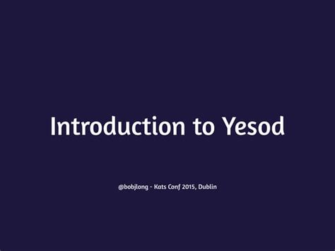 introduction to yesod pdf web development internet