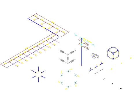 Blocks Dimanicos Instalaciones En DWG Librería CAD