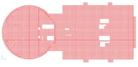 The Finite Element Mesh Used In Example Download Scientific Diagram