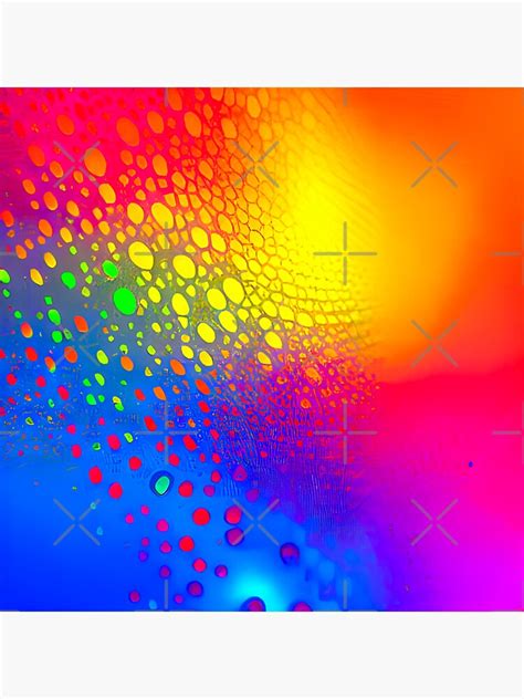 Abstract Paint Dots Sticker For Sale By Bradm50 Redbubble