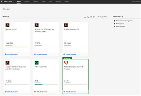 Adobe Admin Console