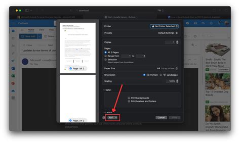 How To Save Email As PDF On Gmail Outlook Apple Mail