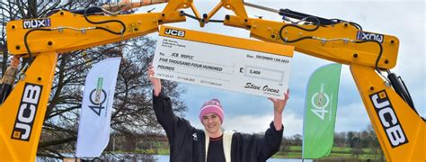 Intrepid Jcb Employee Takes The Plunge To Boost Nspcc Funds