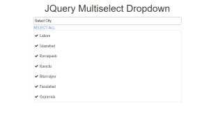 Jquery Multiselect Dropdown With Custom Icon Tutorials Bites