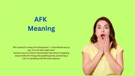 Afk Meaning The Secret Code Of Gamers