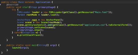 loadexception r javafx
