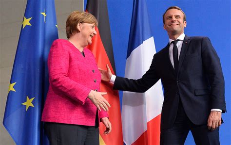 Visite Demmanuel Macron à Angela Merkel Le Climat Est Bon Entre Paris Et Berlin