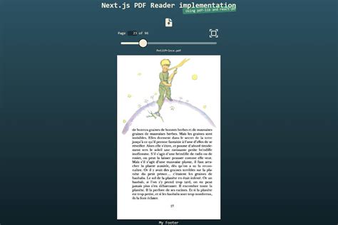 pdf reader implementation with pdf lib and react lib in next js 14