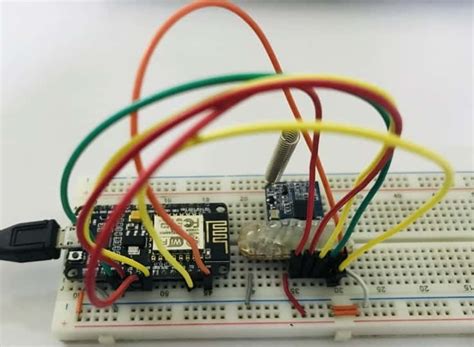Lora Sx1278 And Esp8266 Transmitter Receiver With Dht11 Sensor