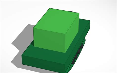 3d Design Tank Fail Tinkercad