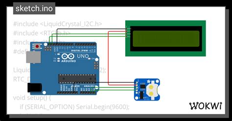 Reloj Rtclcd Wokwi Esp32 Stm32 Arduino Simulator